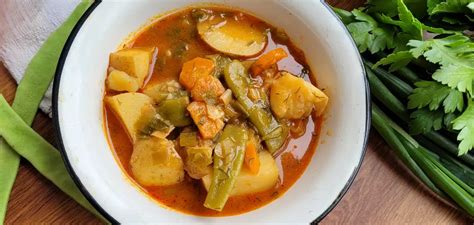 Постна манджа от зелен фасул и картофи Рецепта Edin Bg