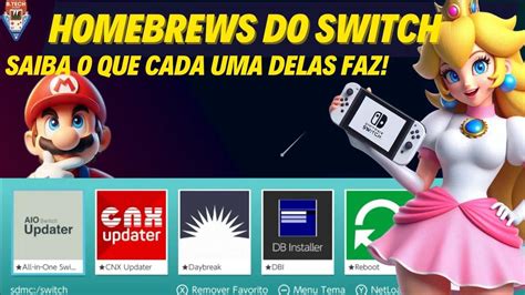 O Que Faz Cada Homebrews Do Switch Entenda