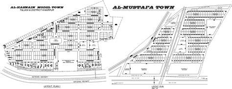 Residential Plotting Scheme Design Autocad Dwg Download