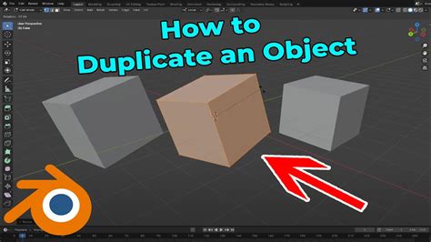How To Duplicate An Object In Blender Youtube