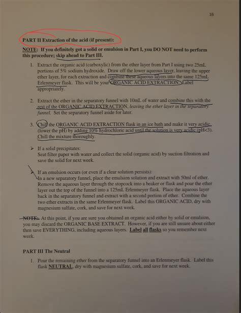Solved PART A Procedure In This Part Of The Experiment A Chegg Com