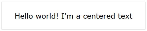 Align Text Centered In A Div Both Horizontally And Vertically Using CSS CSS Code Snippets