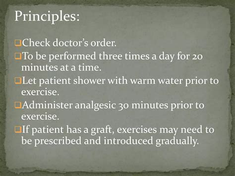 Post Mastectomy Exercise Pptx