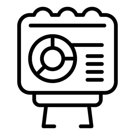 Premium Vector Result Data Icon Outline Vector Chart Research Market Report