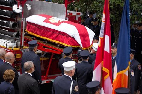 Thousands Mourn Fallen Firefighter Wsj