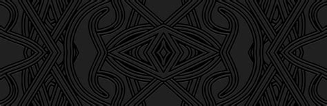 배너 우아한 표지 디자인 검은색 배경에 양각 기하학적 3d 패턴 종이 프레스 아르데코 부족 민족 전통 수제 요소가있는 장식품 0