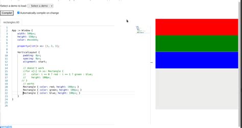 For Loop Is Not Equivalent To Manual Copy Paste · Issue 147 · Slint Ui