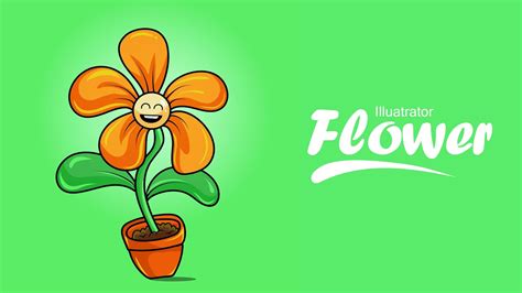 How To Draw A Flower In Adobe Illustrator Adobe Illustrator Tutorial Youtube