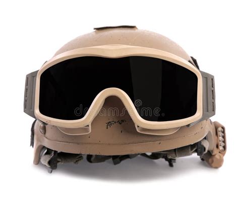 Casco De Un Soldado Americano Foto De Archivo Imagen De Uniforme