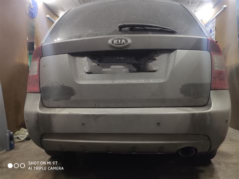 Шейвинг задней ляды — Kia Carens Iii 1 6 л 2011 года стайлинг Drive2