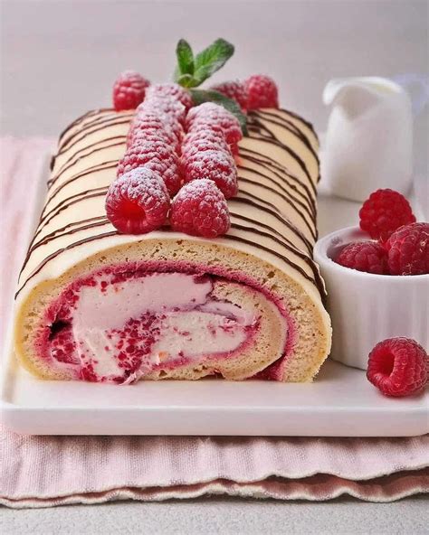 Raspberry Roll Recipe Middle Eastern Sector Raspberry Roll Recipe Middle Eastern Sector