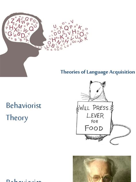 Theories Of Language Acquisition Pdf Language Acquisition Behaviorism