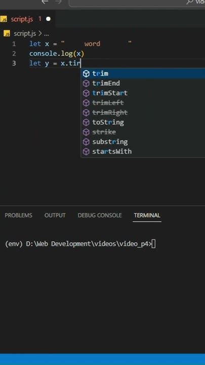 How To Remove Whitespaces From Strings In Javascript Shorts Youtube