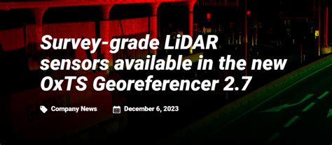 Introducing OxTS Georeferencer Version 2 7 Singapore Nihon Denkei Co Ltd