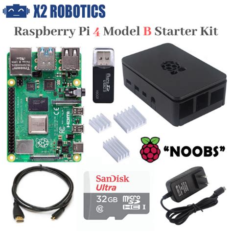 Raspberry Pi Model B Starter Kit X Robotics In Canada