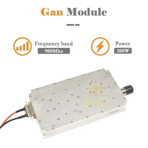 860 930mhz 900mhz 100w Aluminum Alloy Anti Drone Module Anti Uav Rf Power Amplifier Module