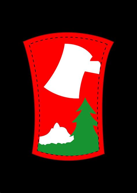 Army 70th Infantry Division Wo Txt Digital Art By Tom Adkins Pixels