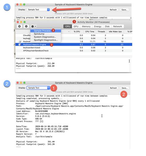 Applescript To Troubleshoot Spinning Beach Ball With Activity Monitor Macos Automators Talk