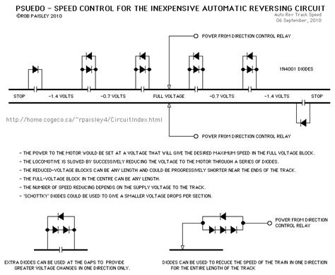 Pseudo Speed Control Controlcircuit Circuit Diagram