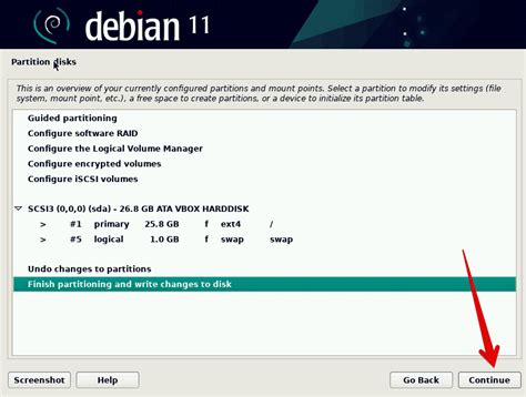 how to install debian 11 bullseye distribution on virtualbox linuxways