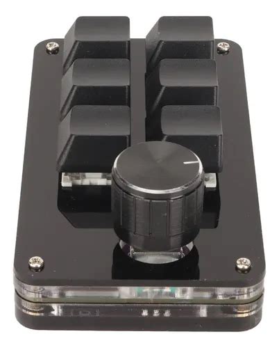 Teclado Programável Diy Mini Teclado Knob Rgb Light De 6 Te Parcelamento Sem Juros
