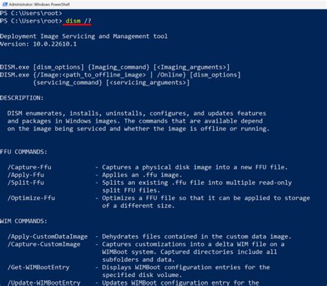 Dism Befehlsübersicht Images Anpassen Windows Reparieren Optionale