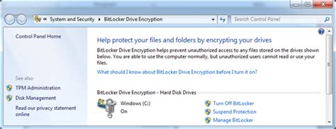 Windows Enable BitLocker On The System Drive Basics For Computer Nerds
