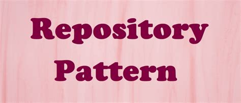 repository pattern in dotnet core andrea merlin