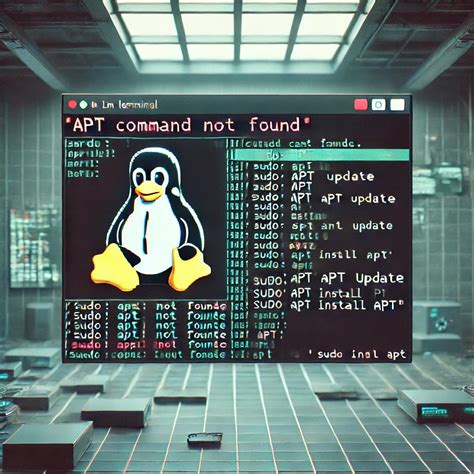 Как исправить ошибку команда Apt не найдена в Linux