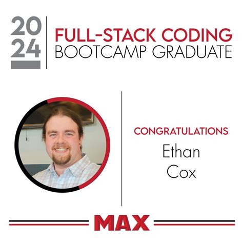 Max Technical Training On Linkedin Congratulations Bootcampgrad