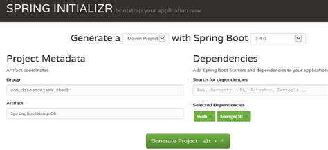 Spring Boot And Mongodb In Rest Application Dinesh On Java