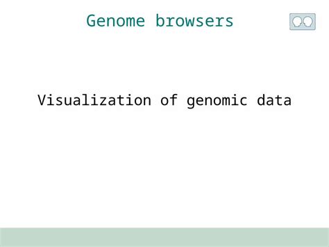 Ppt Visualization Of Genomic Data Genome Browsers Ucsc Browser