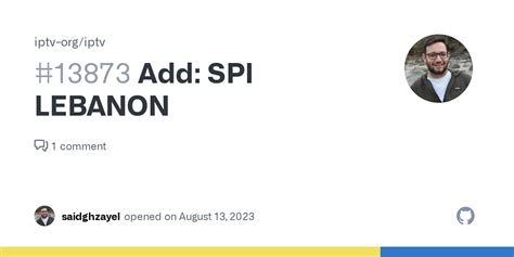 add spi lebanon · issue 13873 · iptv org iptv · github
