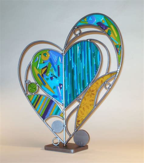 Custom Made Heart Sculpture By Bonnie M Hinz