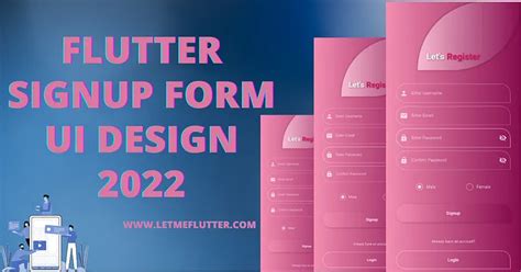 Awesome Signup Flutter Form Ui Design By Zeeshan Ali Medium