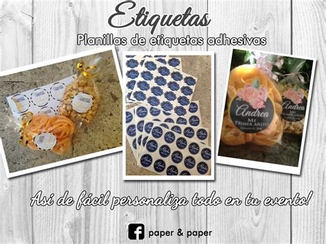 Etiquetas Para Personalizar Todo