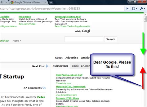Touchpad Scrolling Problem In Google Chrome Nirjhar