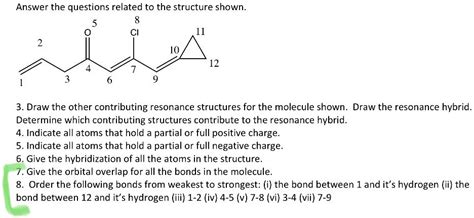 answer the questions related to the structure shown 3 draw the other