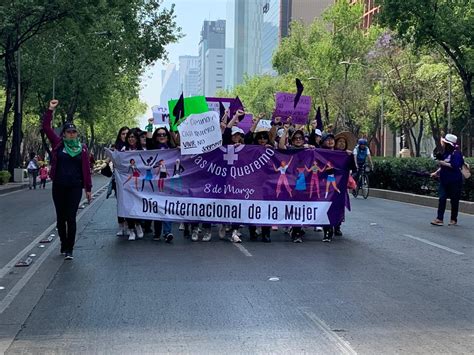 Hasta 50 Mil Mujeres En La Marcha Del 8m En Cdmx Despertar México