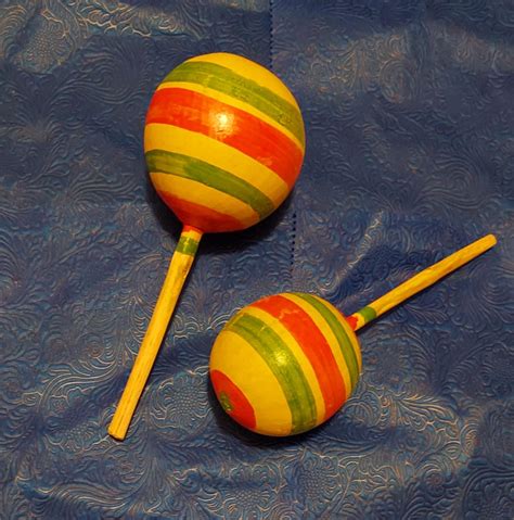 Vodou Cha Cha Rattle Maraca Tcha Tcha Asson Loa Ason Chodie Wanga Drapo