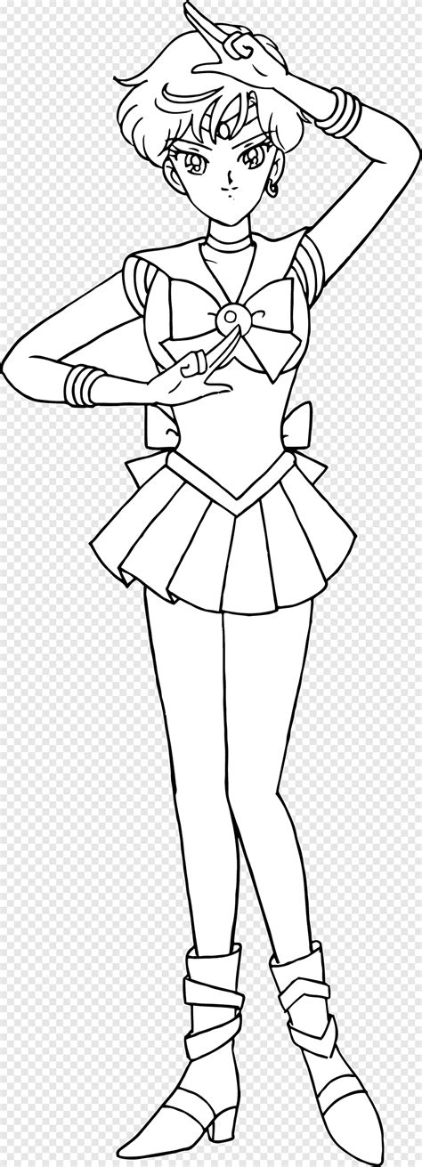 Sailor Moon Coloring Pages Mars