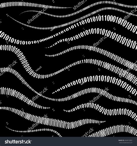 binary code background numbers concept algorithm stock illustration