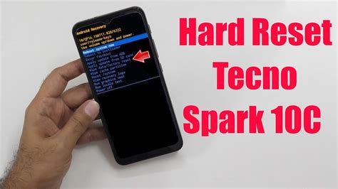 Hard Reset Tecno Spark C Factory Reset Remove Pattern Lock Password How To Guide YouTube