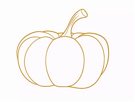 简笔画南瓜丰收的果实 丰收的果实简笔画 秋天丰收的果实简笔画 第2页 大山谷图库