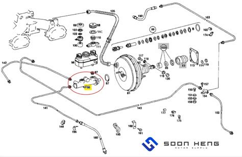 Mercedes Benz W114 W115 W111 W112 W108 W109 W116 C107 W113 And R107 Brake Master