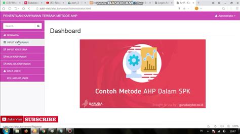 source code php spk pemilihan pegawai terbaik metode ahp