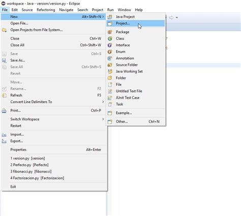 Eclipse y PyDev para Python Programación de libre uso