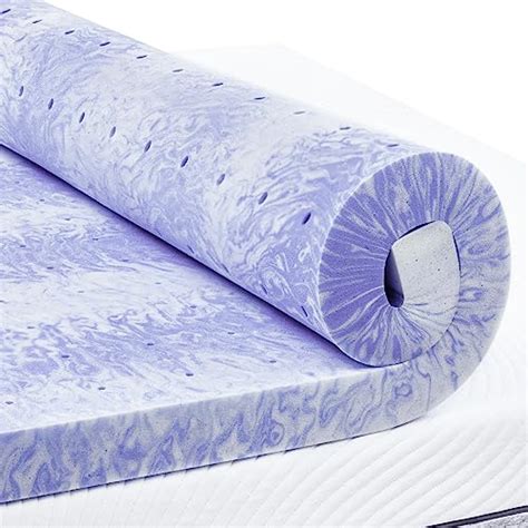 Perlecare 3 Inch Twin Xl Memory Foam Mattress Topper For