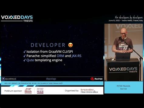 Voxxed Days Talk Will My Library Or Framework Work On Quarkus And