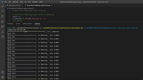 Python TensorFlow CPU KerasをWindows に確実にインストールするための手順Visual Studio Code編